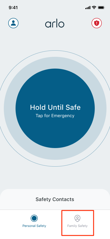 Tap + to add a family member.