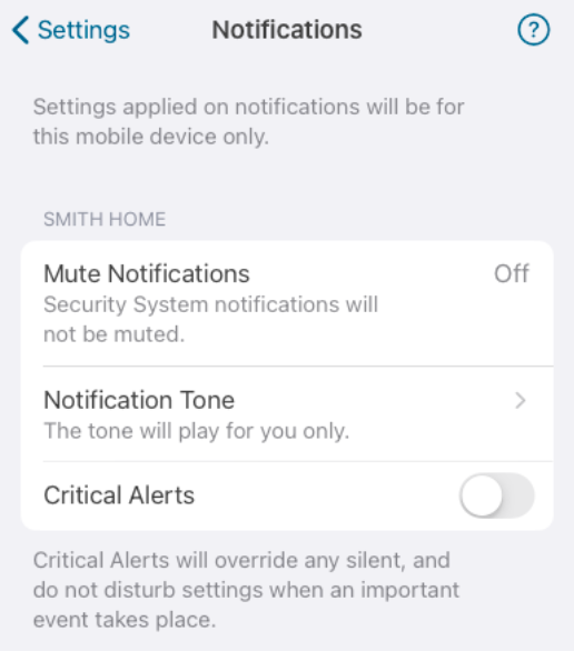 What are Critical Alerts and how do I set them up on my Arlo Secure App ...