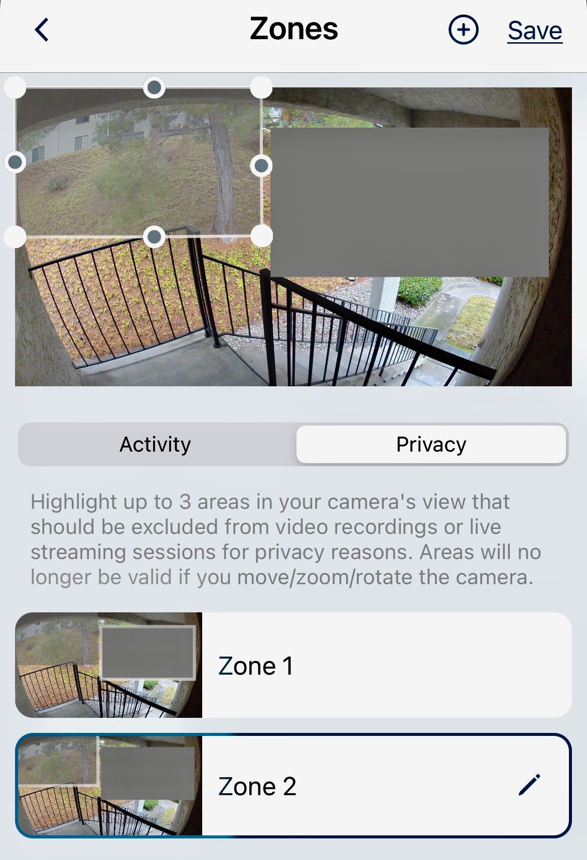 How to set up Privacy Zones for your Arlo camera