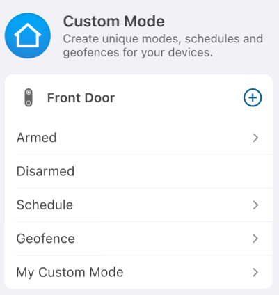To edit your Custom Mode: